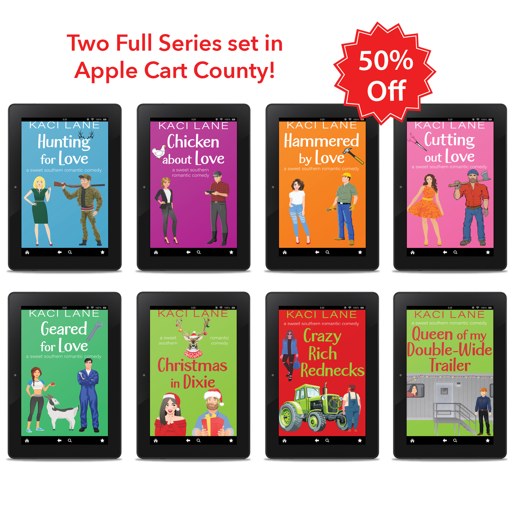 Apple Cart County World E-Book Bundle – Author Kaci Lane